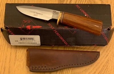 VINTAGE BEAUTIFUL BLACKJACK NWTF CHESTNUT LONGBEARDS KNIFE NEVER USED ...