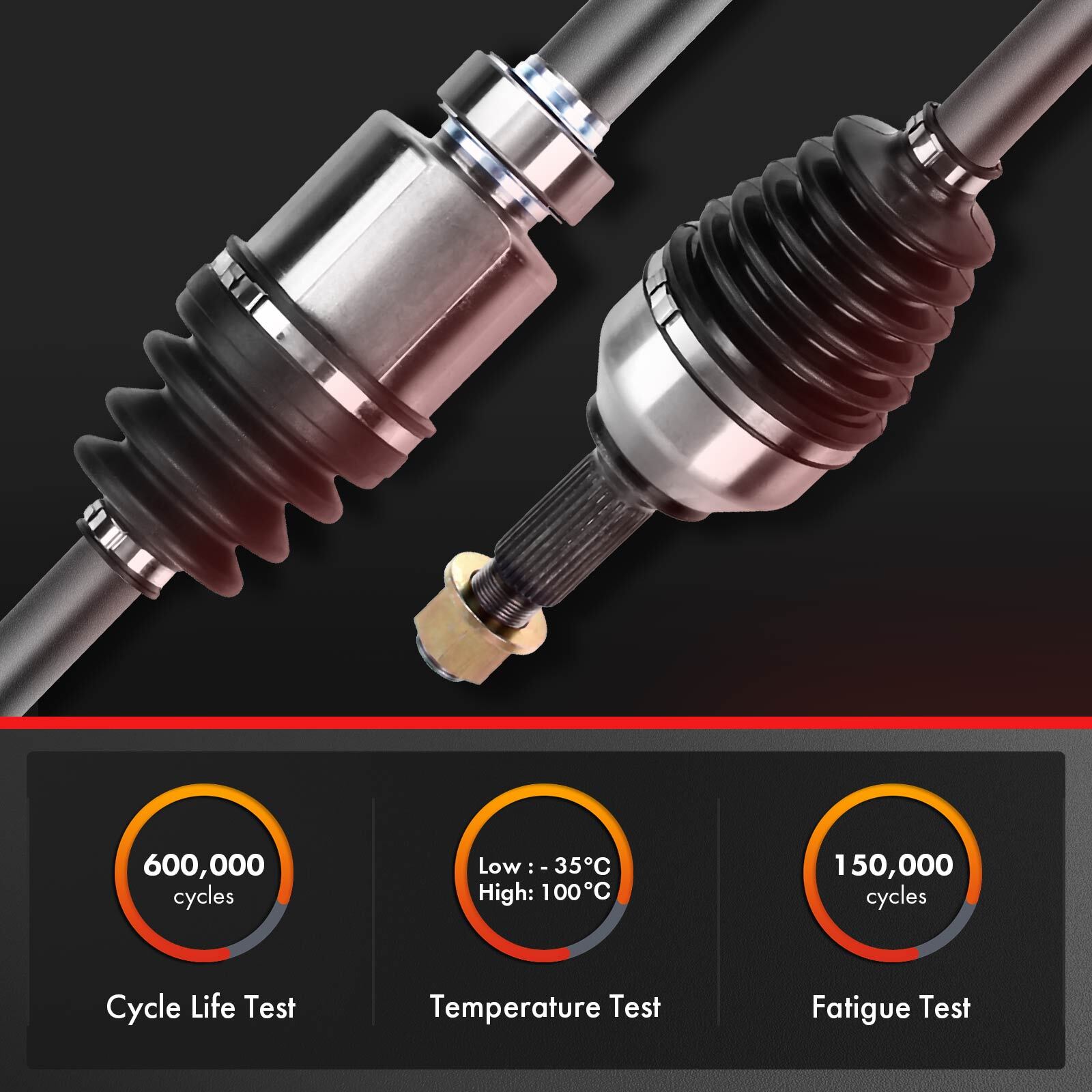 CV Axle Assembly for Toyota RAV4 LE XLE XLE Premium 2019-2021 Front ...