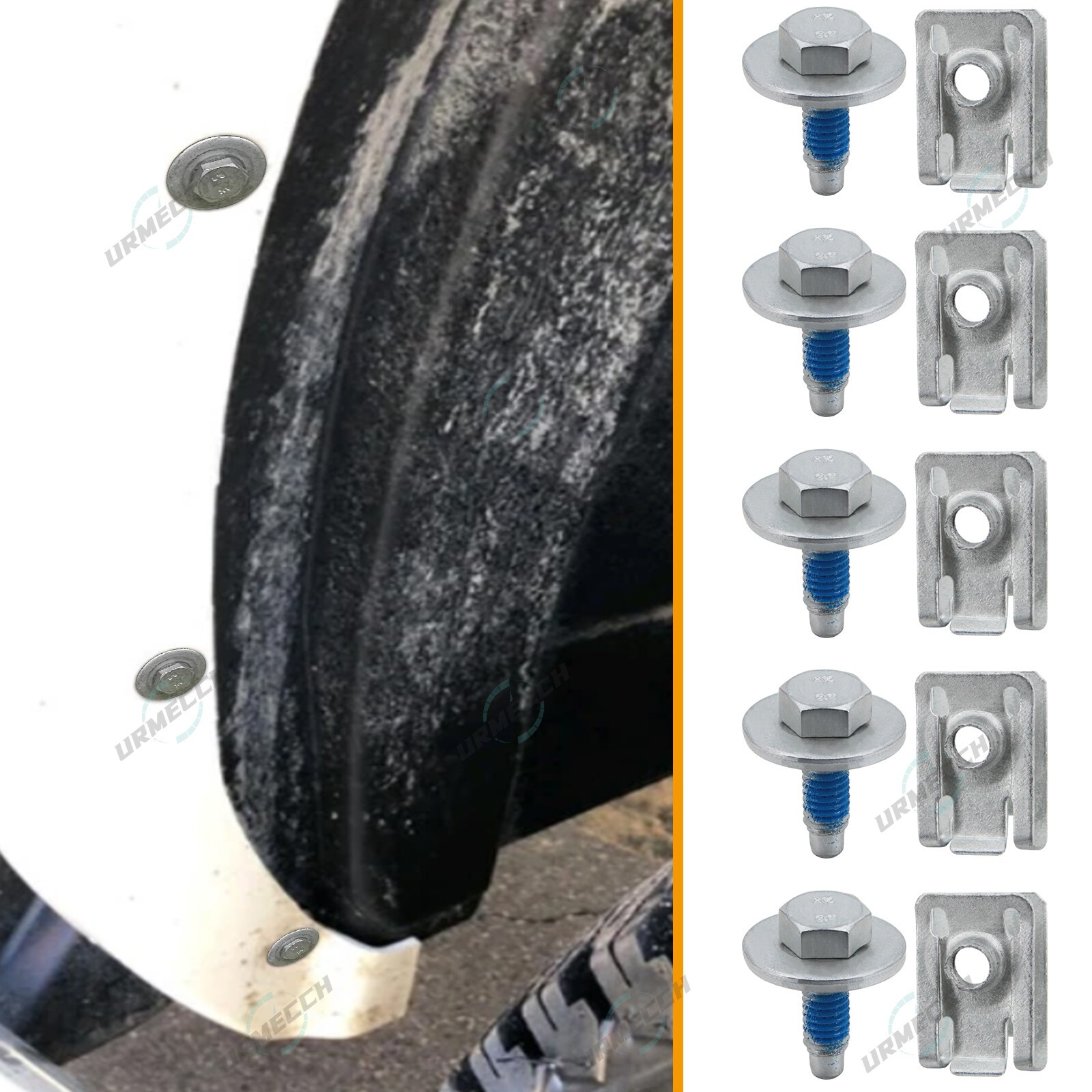FOR VAUXHALL VIVARO RENAULT TRAFIC ENGINE UNDERTRAY CLIPS BOLT SCREW ...