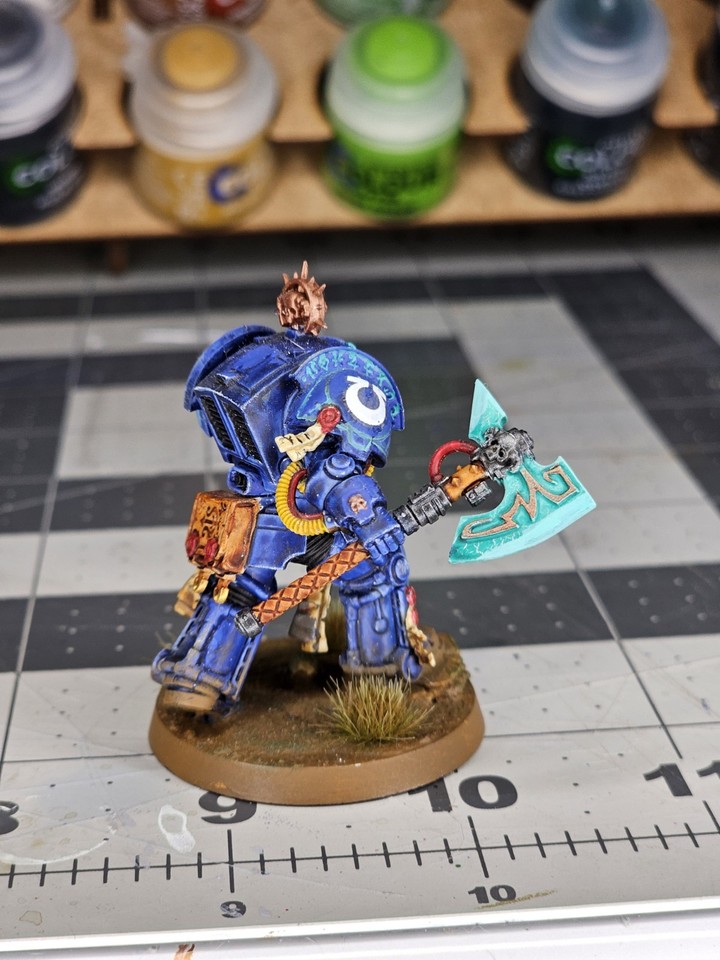 Warhammer 40K - Space Marines Librarian in Terminator Armor | eBay