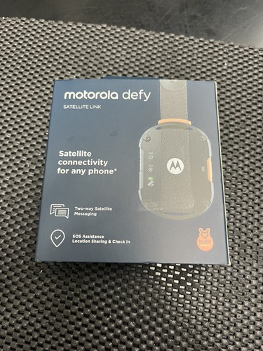 SEALED Motorola Defy Satellite Link 2-Way Messaging Communicator with ...