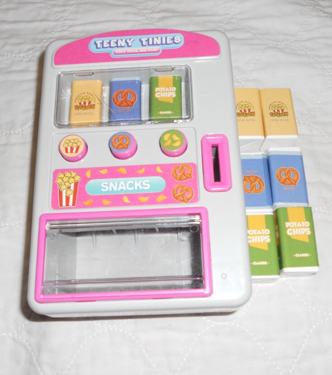 Teeny Tinies Snack Vending Machine Toy Pre-owned. 1 Of Each Snack In ...