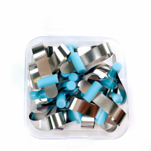 40Pcs Dental Preformed Forming Sheet Matrix Band Sectional Contoured ...