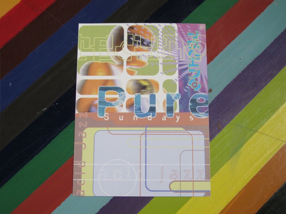 vtg 1990s 2000s Rave Music Dance Event Flyer - Detroit Hardkiss St ...