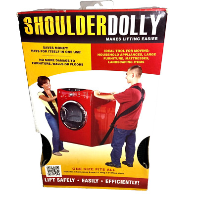 Shoulder Dolly Moving Straps - Lifting Strap for 2 Movers - | eBay