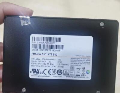 1.6TB Samsung PCIE SSD PM1725A Series AIC NVME U.2 2.5" MZWLL1T6HEHP-00003 | eBay