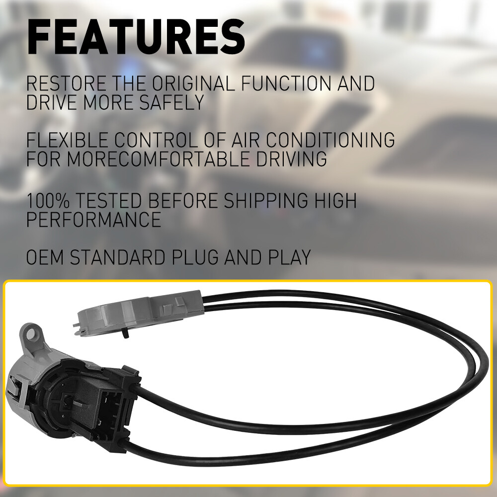 For Ford Focus 2000-2007 A/C Heater Mode Selector Switch w/ Cables ...