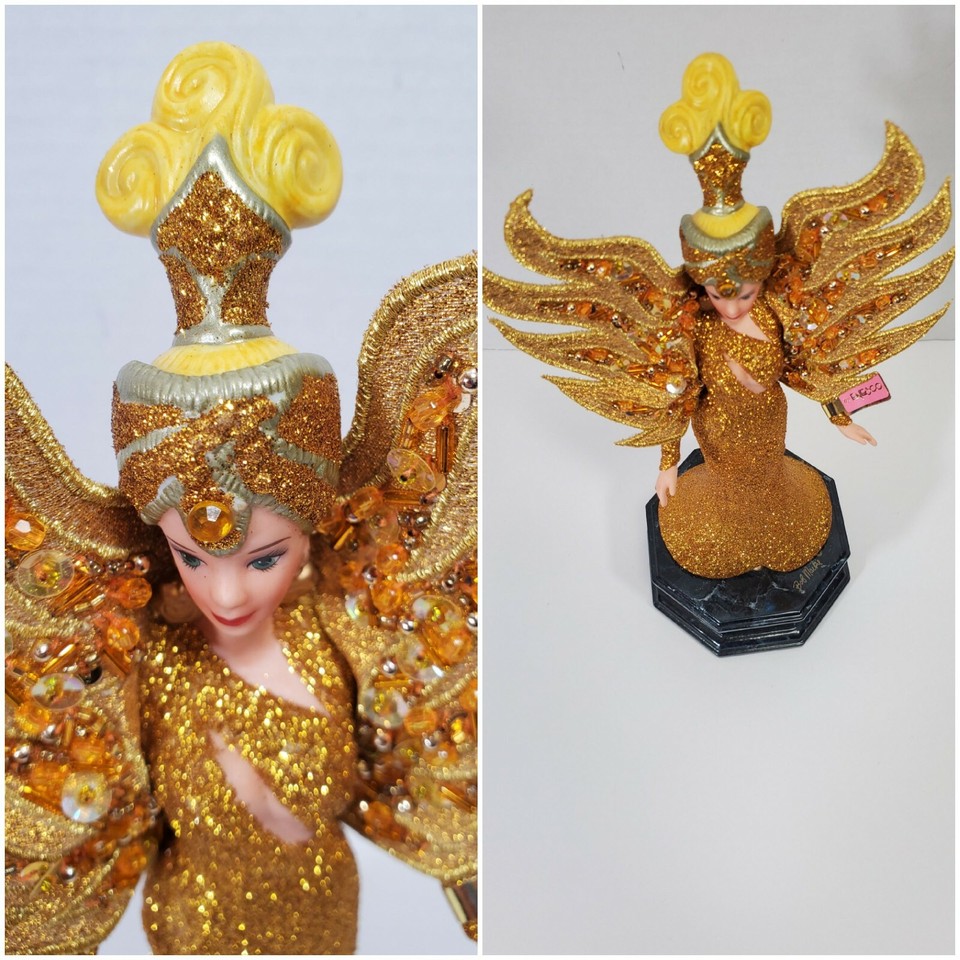 1996 Enesco Barbie Collectible 265470 Barbie Goddess of the Sun Musical ...