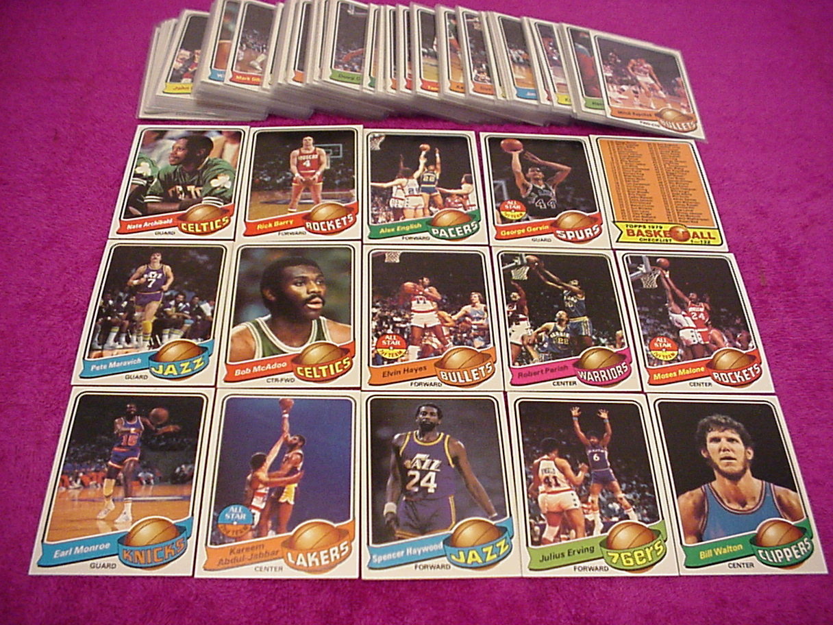 1979-1980 Topps Basketball Complete Set 132 Cards NM-MT Alex English RC ...