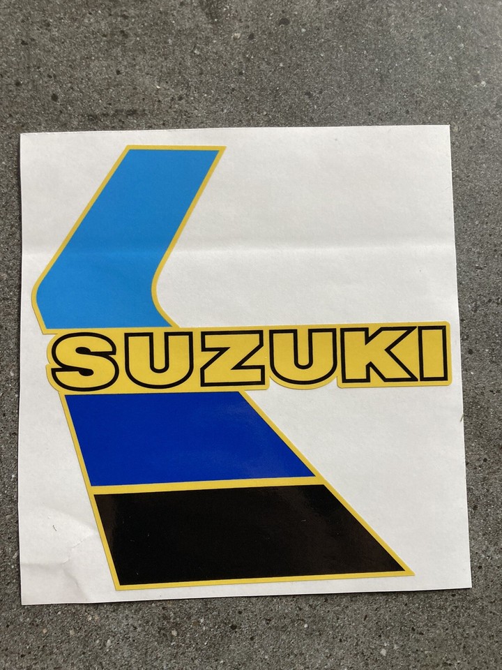 Suzuki 1984 TS250 Reproduction Decal Set / Sticker Kit / Graphics Kit ...