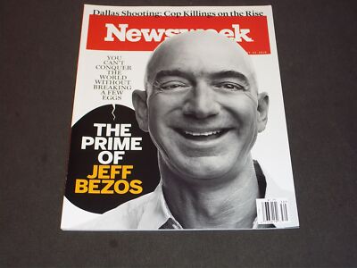2016 JULY 22 NEWSWEEK MAGAZINE - JEFF BEZOS FRONT COVER - D 2724 | eBay