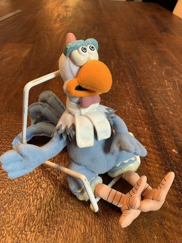 Vintage 2000 DreamWorks Chicken Run Fowler Plush Stuffed Animal 9" NO ...