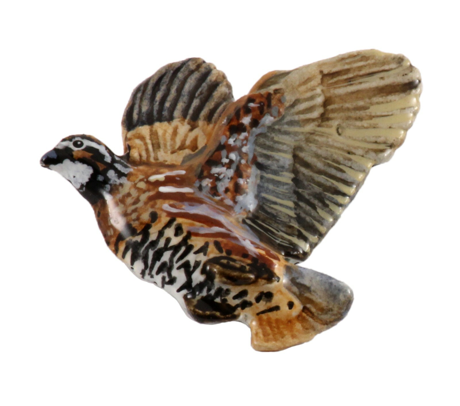 Bobwhite Quail/ California Quail Pin Pewter Bird Pin Brooch or Fridge ...