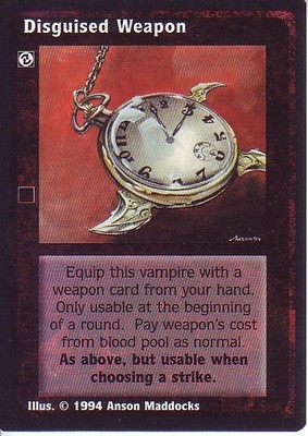 10 x Disguised Weapon VTES CCG Jyhad Edition | eBay