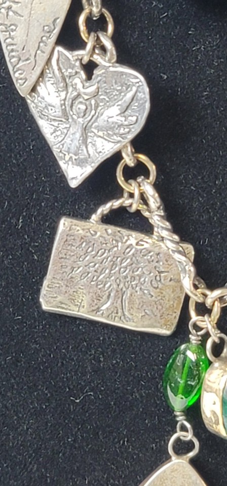 Sundance Artist Jes MaHarry 14k Sterling "Blessings Abound" 5 Strand ...