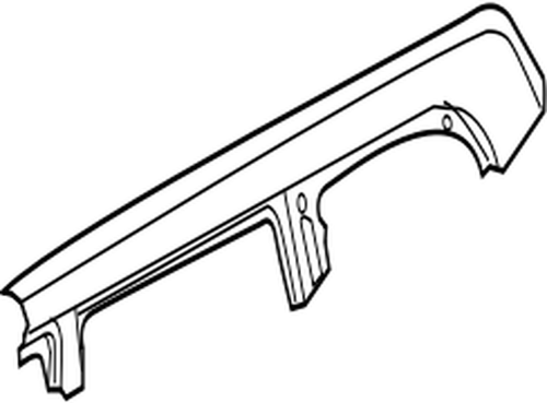 61211-60080 Toyota Rail, roof side, outer rh 6121160080, New Genuine ...