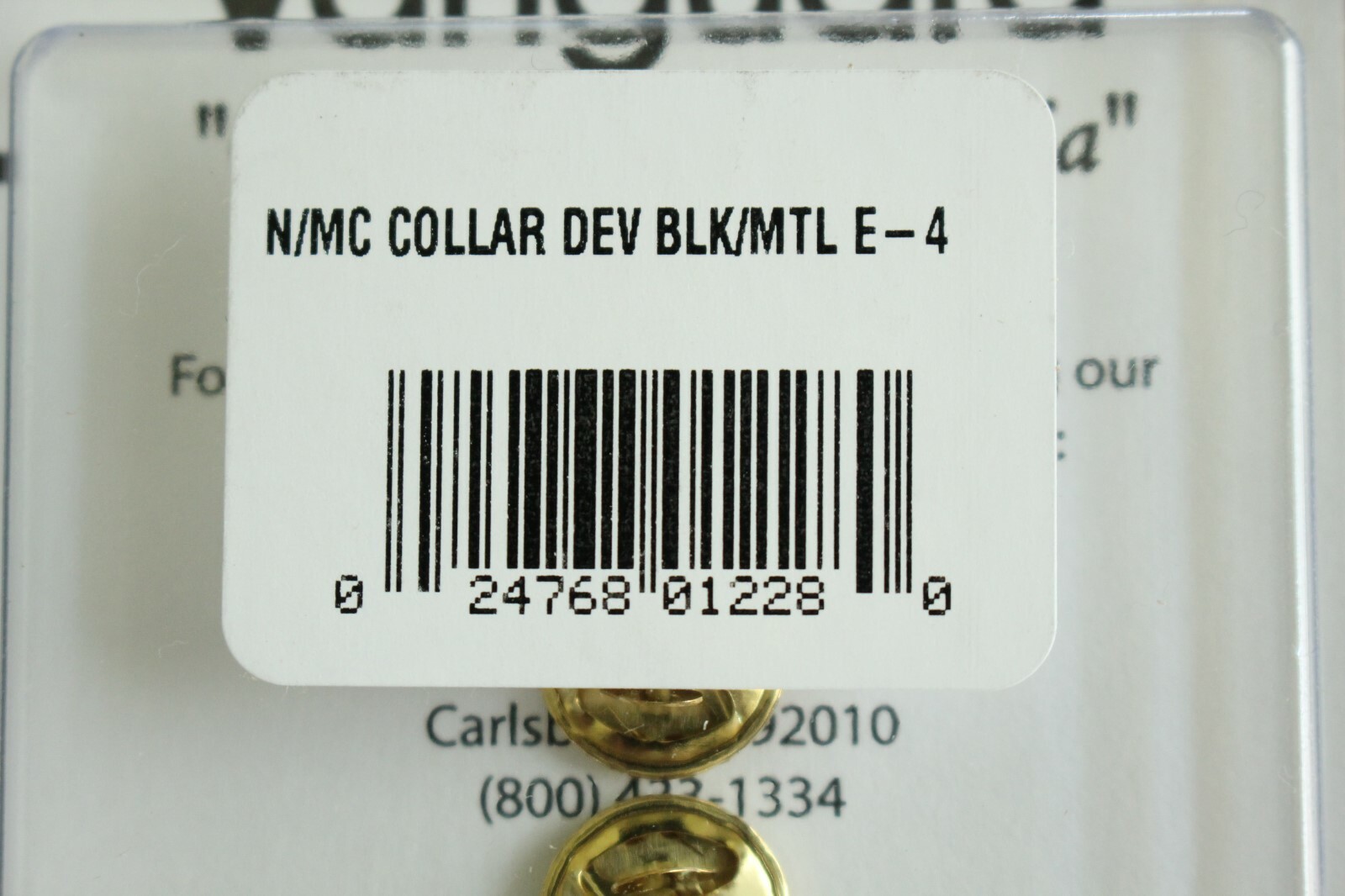 USN NAVY E-4 PETTY OFFICER 3RD CL. PO3 SUBDUED SHIRT COLLAR RANK ...