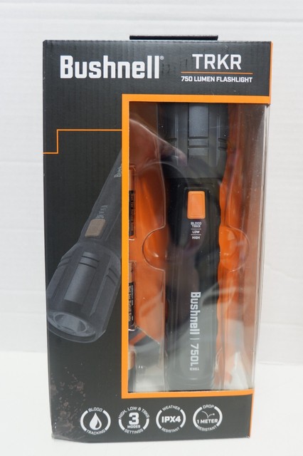 Bushnell TRKR 750 Lumen Flashlight Model #20855 - Blood Tracker -see ...