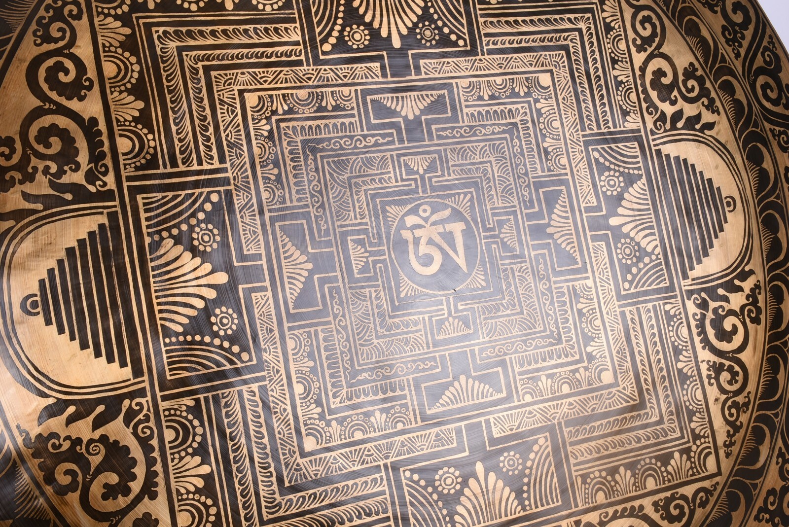 39" Large Gong-Handmade Gong-Tibetan Gong-Temple Gong-Sound Therapy ...