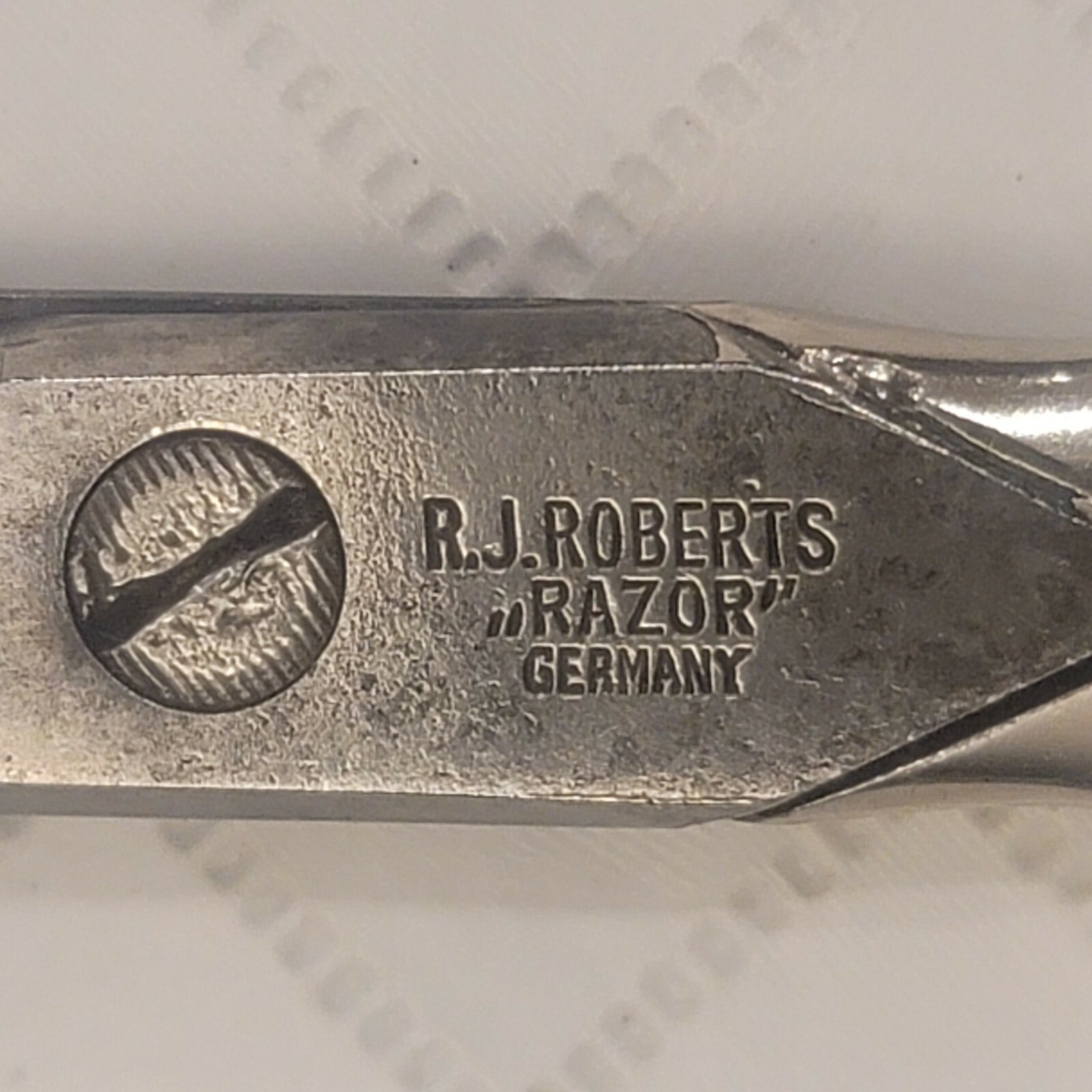 R. J. Roberts Razor Antique Scissors Germany | eBay