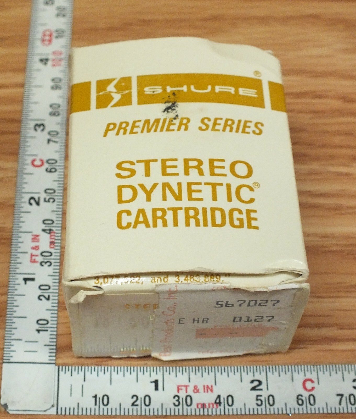 Genuine Shure Premier Series Stereo Dynetic Cartridge With Box **READ ...