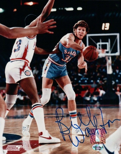 Bill Walton Signed 8X10 Autograph Photo San Diego Clippers Passing Auto ...