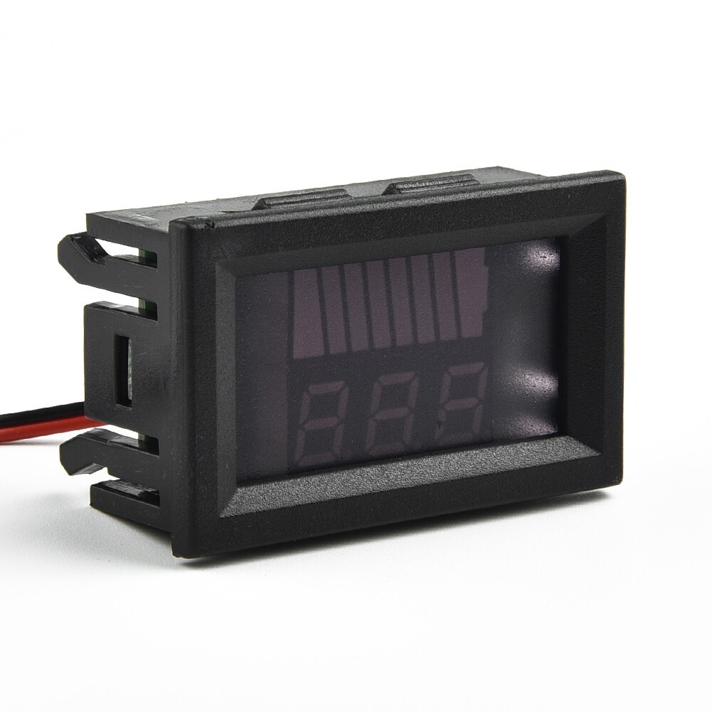 2021 DC 12V-60V Voltmeter Ammeter Blue+Red LED Dual Digital Volt Amp ...