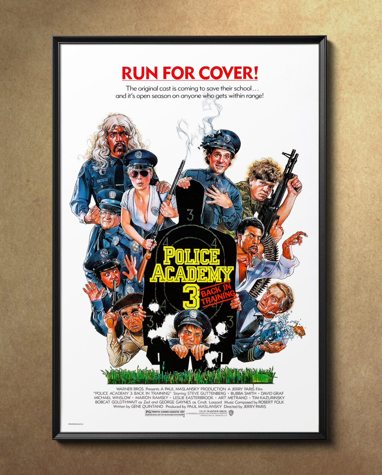 Police Academy 3 Poster