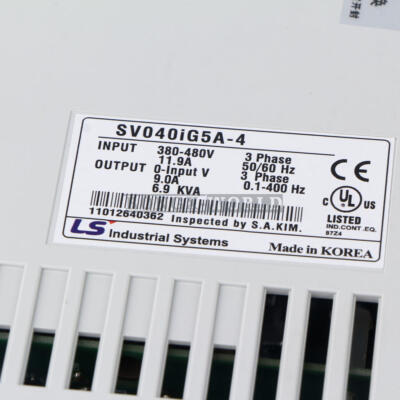 1PC LS LG SV040IG5A-4 400V 4KW 3-Phase Inverter NEW | eBay