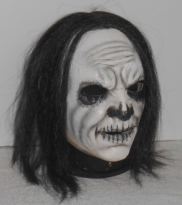 VOODOO WITCH DOCTOR MASK Creepy Horror Halloween Costume Prop Evil ...