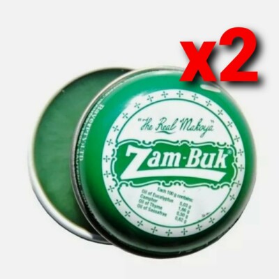 Zam-Buk Ointment Herbal Traditional Antiseptic Ointment 2 x 7g Tins ...