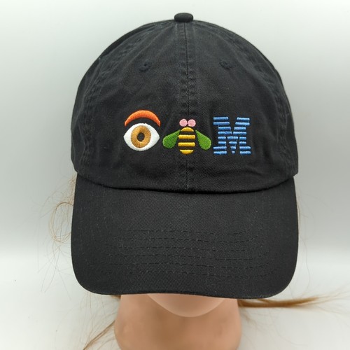 Vintage IBM Eye Bee M Strapback Hat Cap K Products Strapback Black | eBay