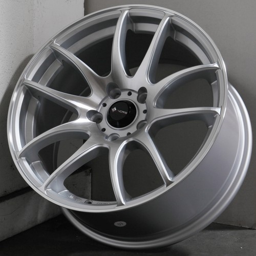 18x8.5 Silver Machined Wheels Vors TR4 5x105 35 (Set of 4) 73.1 | eBay
