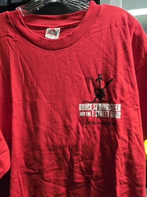 Bruce Springsteen And The E Street Band Red Local Crew T-shirt XL NEW ...