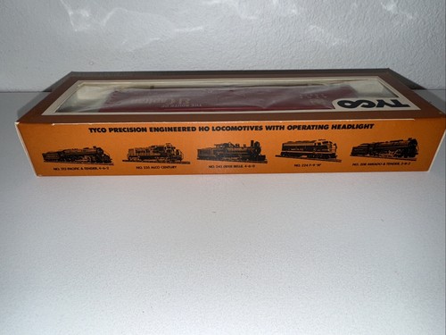 Vintage Tyco HO Scale EL CAPITAN 50' SANTA FE ATSF 49277 Train Box Car ...