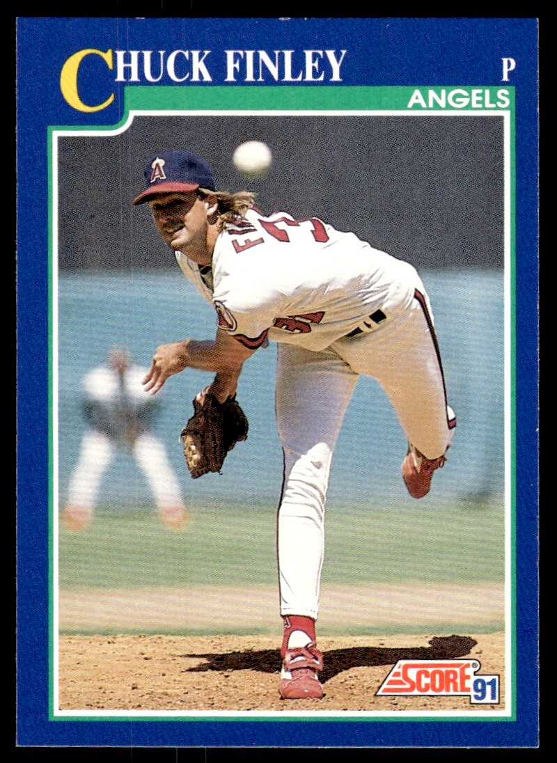 1991 Score Chuck Finley California Angels #100 | eBay