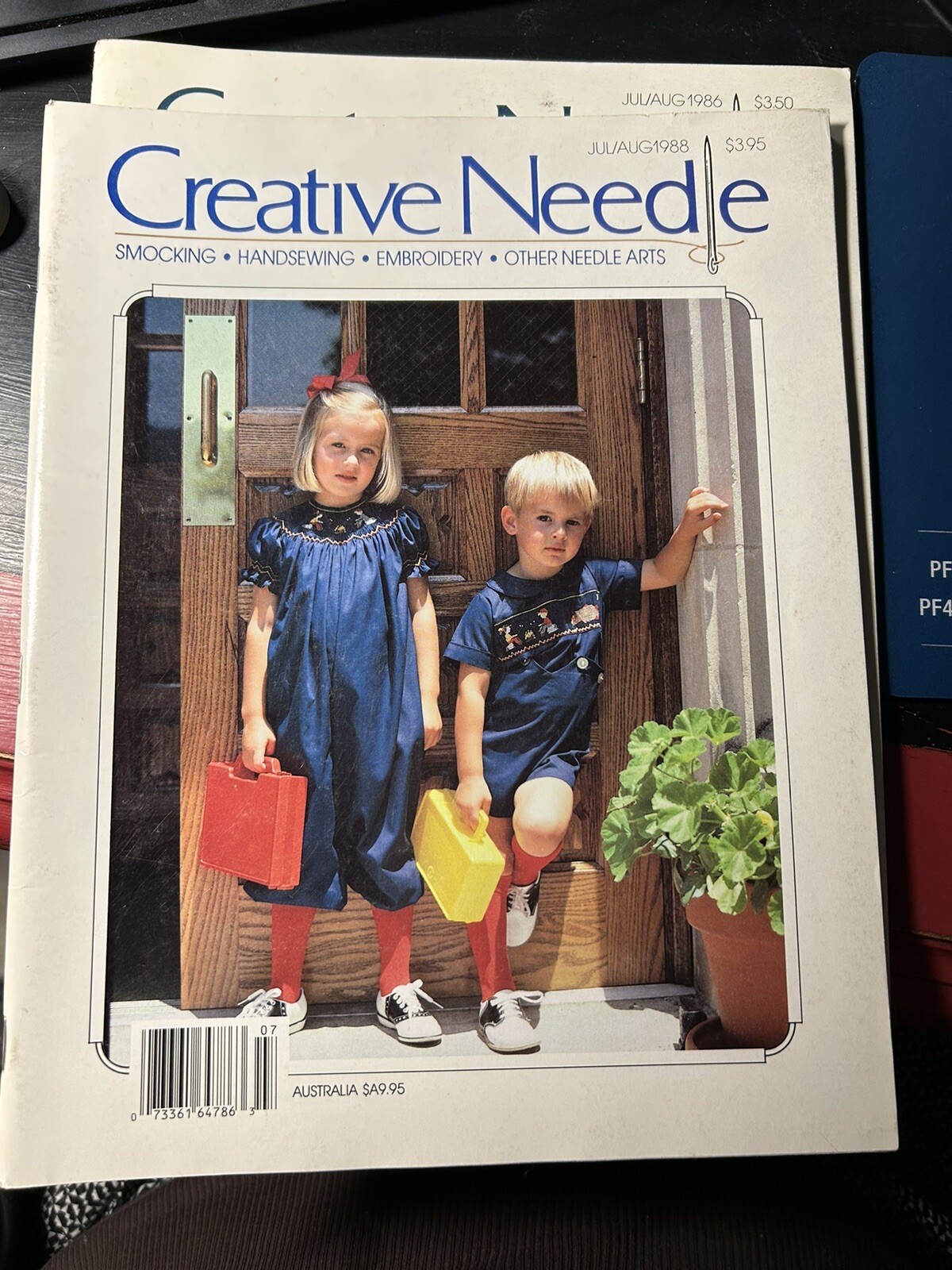 Creative Needle Magazine July/August 1988 Smocking Handsewing ...