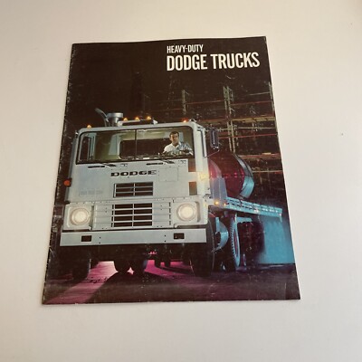 ORIGINAL 1967 DODGE Forward Control Truck Booklet Rare VHTF Nice ...