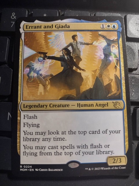 MTG Errant and Giada March of the Machine 0224 Regular Rare for sale ...