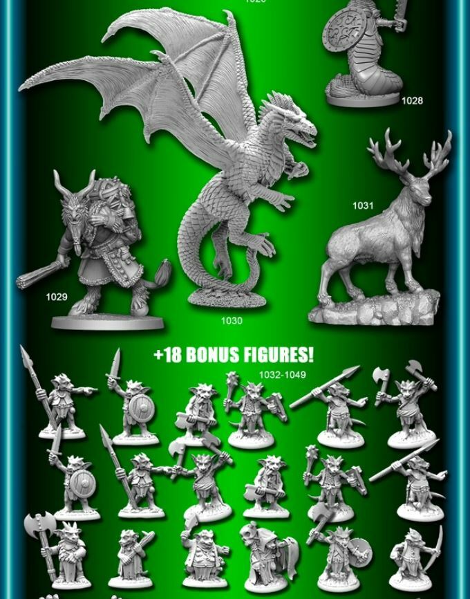 Reaper Bones: Kickstarter #5 V Pizza Dungeon | Grelly USA
