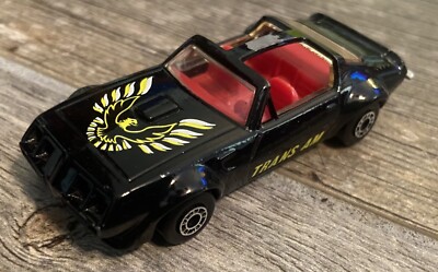 Vintage 1979 Matchbox T Roof Die-cast Black Pontiac Trans Am Toy Car | eBay