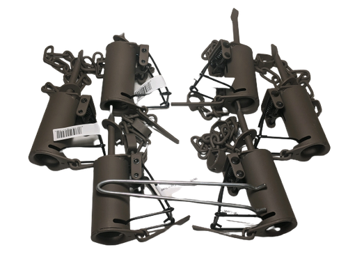 6 Duke DP Dog Proof W/SETTER Coon Foothold Traps Trapping Supply ...