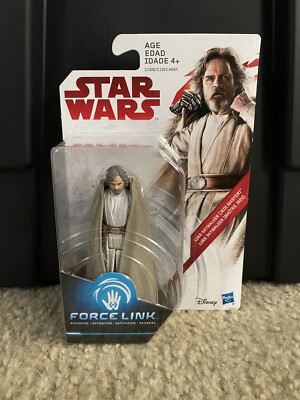 Star Wars: The Last Jedi Luke Skywalker (Jedi Master) Force Link Figure ...