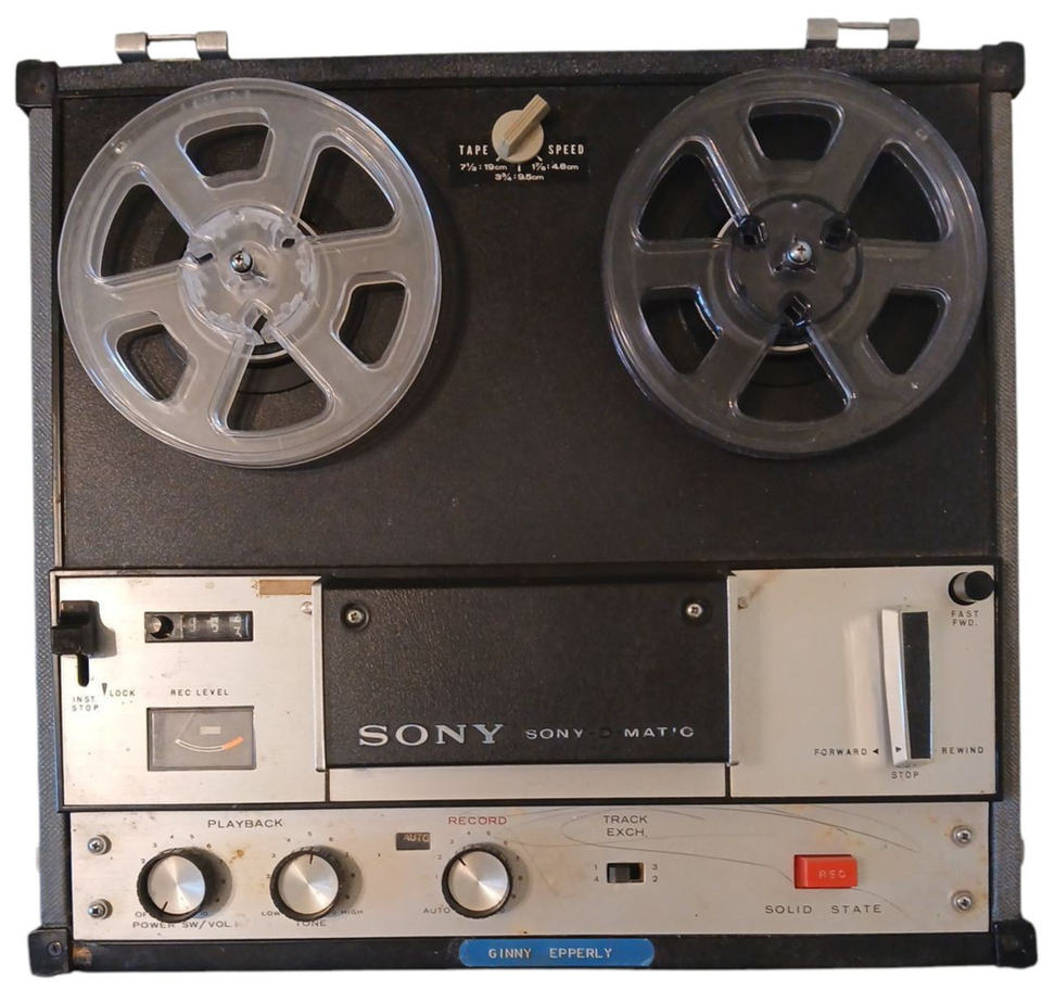 Sony TC-105A Sony-o-Matic Portable Reel-to-Reel Tapecorder Tape ...