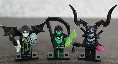 Custom Ninjago Minifigures Vangelis , Morro and Omega | eBay