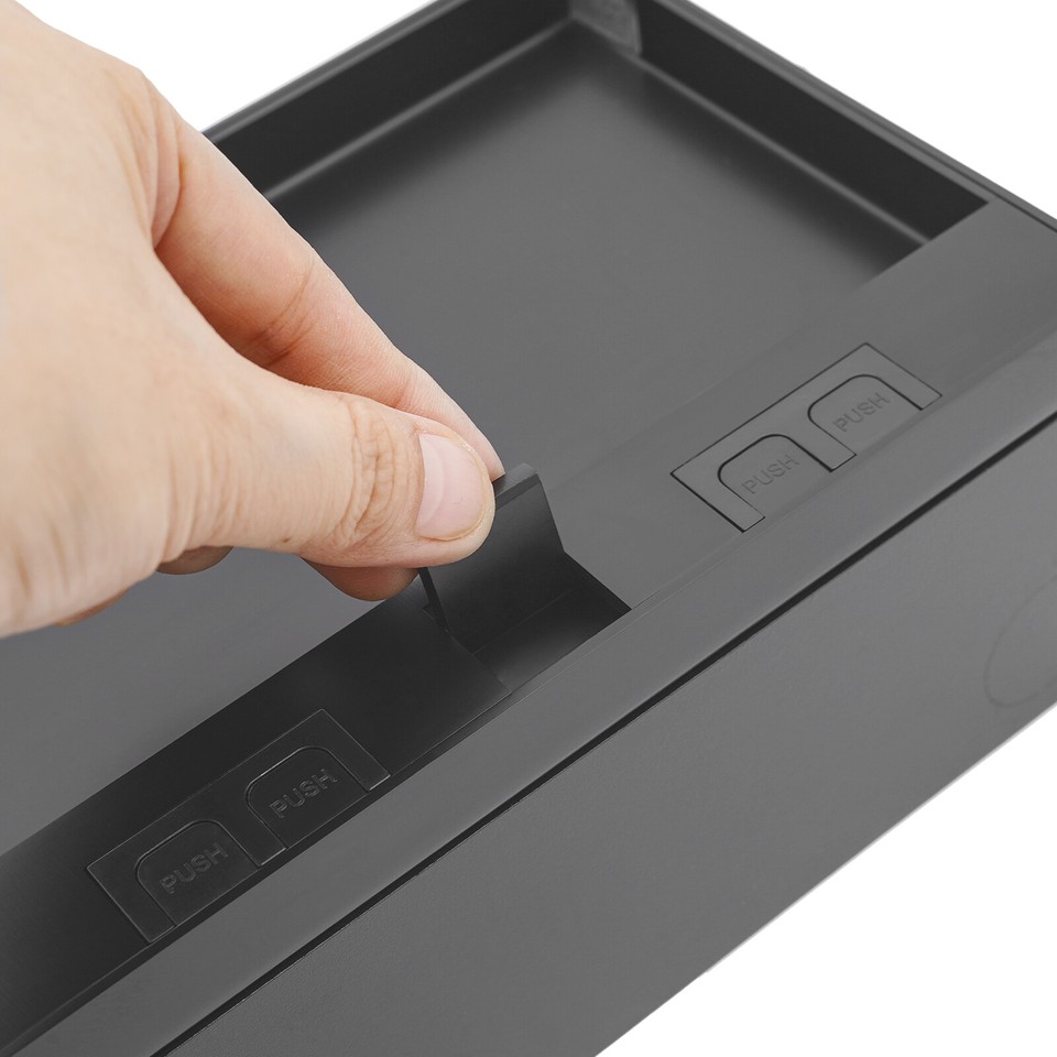 Hidden Floor Socket Box Recessed Electrical Outlet USB 15A CAT6 ...