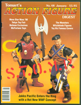 Action Figure Digest #48 VTG 1998 Jakk's Pacific WWF Concept Cover | eBay