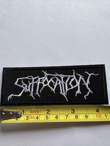 SUFFOCATION LOGO SHAPED EMBROIDERED PATCH | eBay