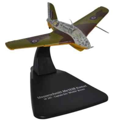Diecast ‘Eric Winkle Brown’ Messerschmitt Me163B Komet 1:72 Scale Model ...