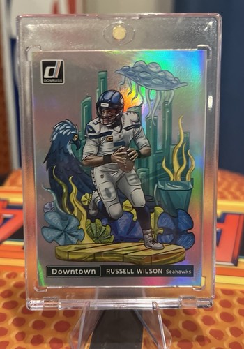 RUSSELL WILSON 2021 DONRUSS DOWNTOWN SP CASE HIT SEAHAWKS STEELERS QB ...